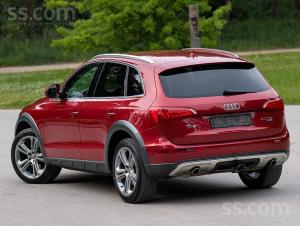 Red Audi Q5 2010 in Jurmala, with an engine capacity of 3.00 L and mileage of 0 thousand km for 17390 €, photo 3 on AUTOMOTO.COM.LV