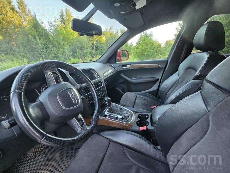 Red Audi Q5 2010 in Riga, with an engine capacity of 3.00 L and mileage of 238 thousand km for 10500 €, photo 7 on AUTOMOTO.COM.LV