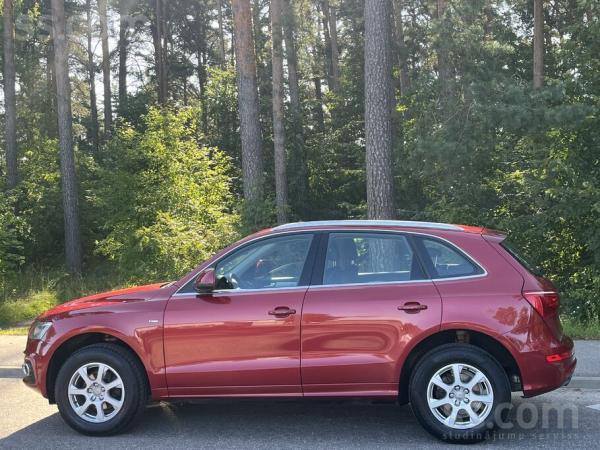 Sarkans Audi Q5 2010 Valmiera, ar dzinēja tilpumu 2.00 L un nobraukumu 0 tūkst. km par 9900 €, foto 5 vietnē AUTOMOTO.COM.LV