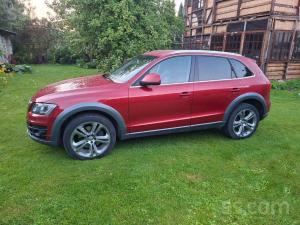 Sarkans Audi Q5 2010 Ogre, ar dzinēja tilpumu 3.00 L un nobraukumu 306 tūkst. km par 12300 €, foto 5 vietnē AUTOMOTO.COM.LV