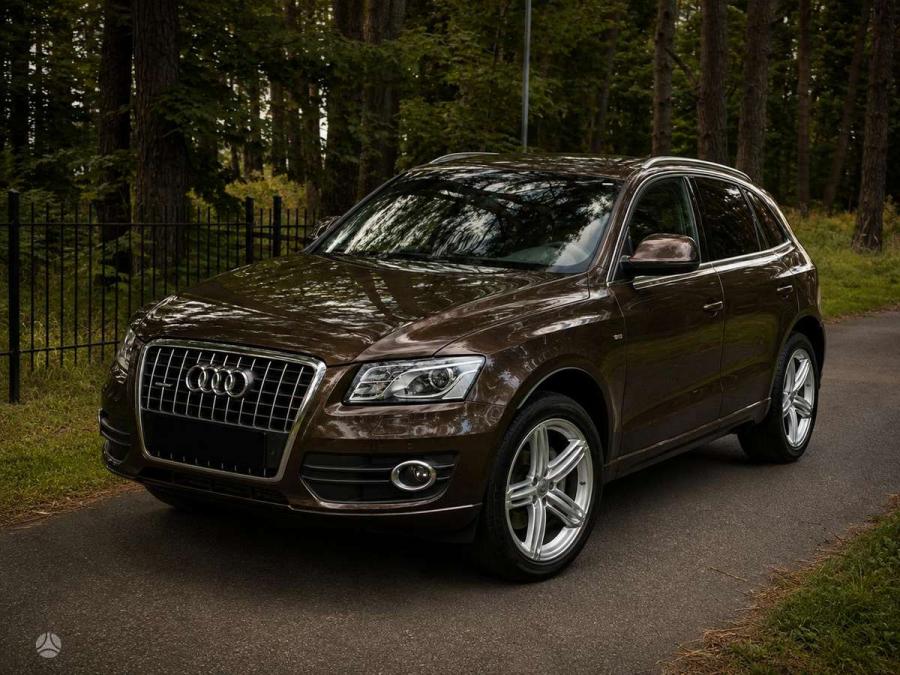 Sarkans Audi Q5 2011 Viļņa, ar dzinēja tilpumu 1.97 L un nobraukumu 277 tūkst. km par 9700 €, foto 5 vietnē AUTOMOTO.COM.LV