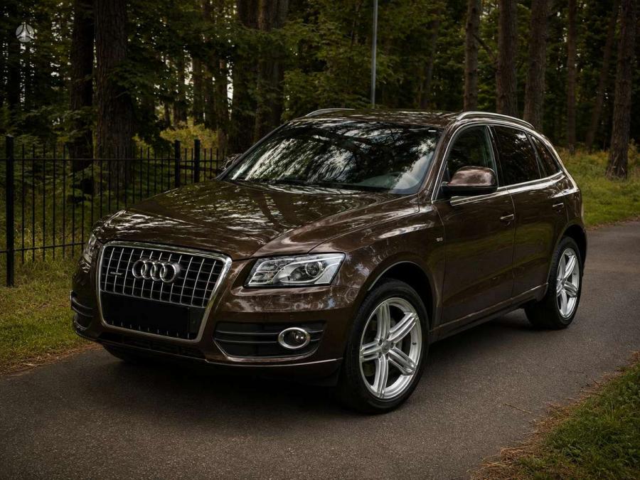 Sarkans Audi Q5 2011 Viļņa, ar dzinēja tilpumu 1.97 L un nobraukumu 277 tūkst. km par 9690 €, foto 5 vietnē AUTOMOTO.COM.LV