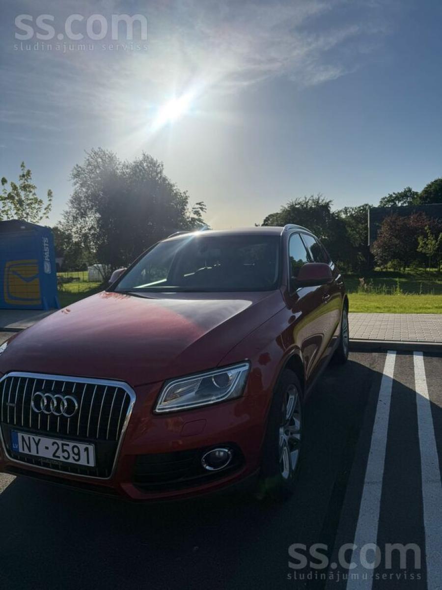 Sarkans Audi Q5 2012 Ogre, ar dzinēja tilpumu 3.00 L un nobraukumu 215 tūkst. km par 12500 €, foto 3 vietnē AUTOMOTO.COM.LV