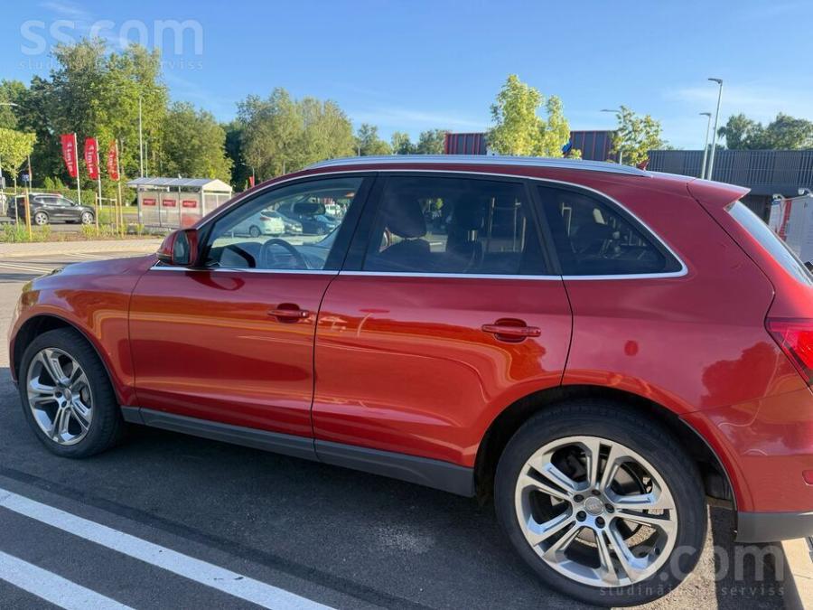 Sarkans Audi Q5 2012 Ogre, ar dzinēja tilpumu 3.00 L un nobraukumu 215 tūkst. km par 12500 €, foto 4 vietnē AUTOMOTO.COM.LV