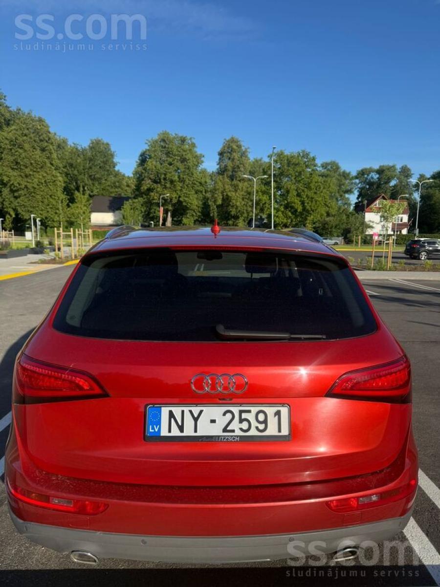 Sarkans Audi Q5 2012 Ogre, ar dzinēja tilpumu 3.00 L un nobraukumu 215 tūkst. km par 12500 €, foto 10 vietnē AUTOMOTO.COM.LV