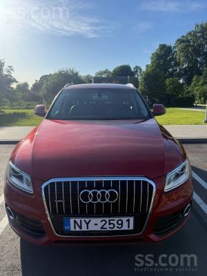 Sarkans Audi Q5 2012 Ogre, ar dzinēja tilpumu 3.00 L un nobraukumu 215 tūkst. km par 12500 €, foto 13 vietnē AUTOMOTO.COM.LV