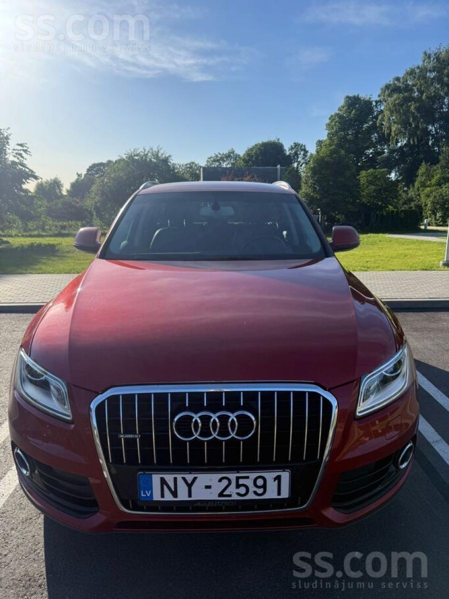 Sarkans Audi Q5 2012 Ogre, ar dzinēja tilpumu 3.00 L un nobraukumu 215 tūkst. km par 12500 €, foto 13 vietnē AUTOMOTO.COM.LV
