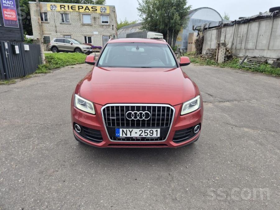 Sarkans Audi Q5 2012 Rīga, ar dzinēja tilpumu 3.00 L un nobraukumu 216 tūkst. km par 12290 €, foto 4 vietnē AUTOMOTO.COM.LV