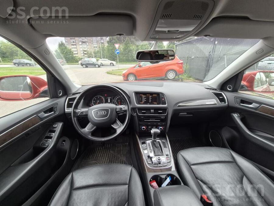 Sarkans Audi Q5 2012 Rīga, ar dzinēja tilpumu 3.00 L un nobraukumu 216 tūkst. km par 12290 €, foto 14 vietnē AUTOMOTO.COM.LV