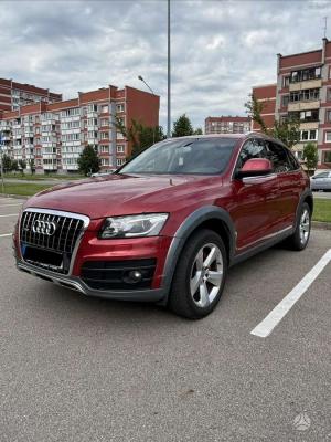 Sarkans Audi Q5 2012 Klaipėda, ar dzinēja tilpumu 2.97 L un nobraukumu 369 tūkst. km par 9350 €, foto  vietnē AUTOMOTO.COM.LV