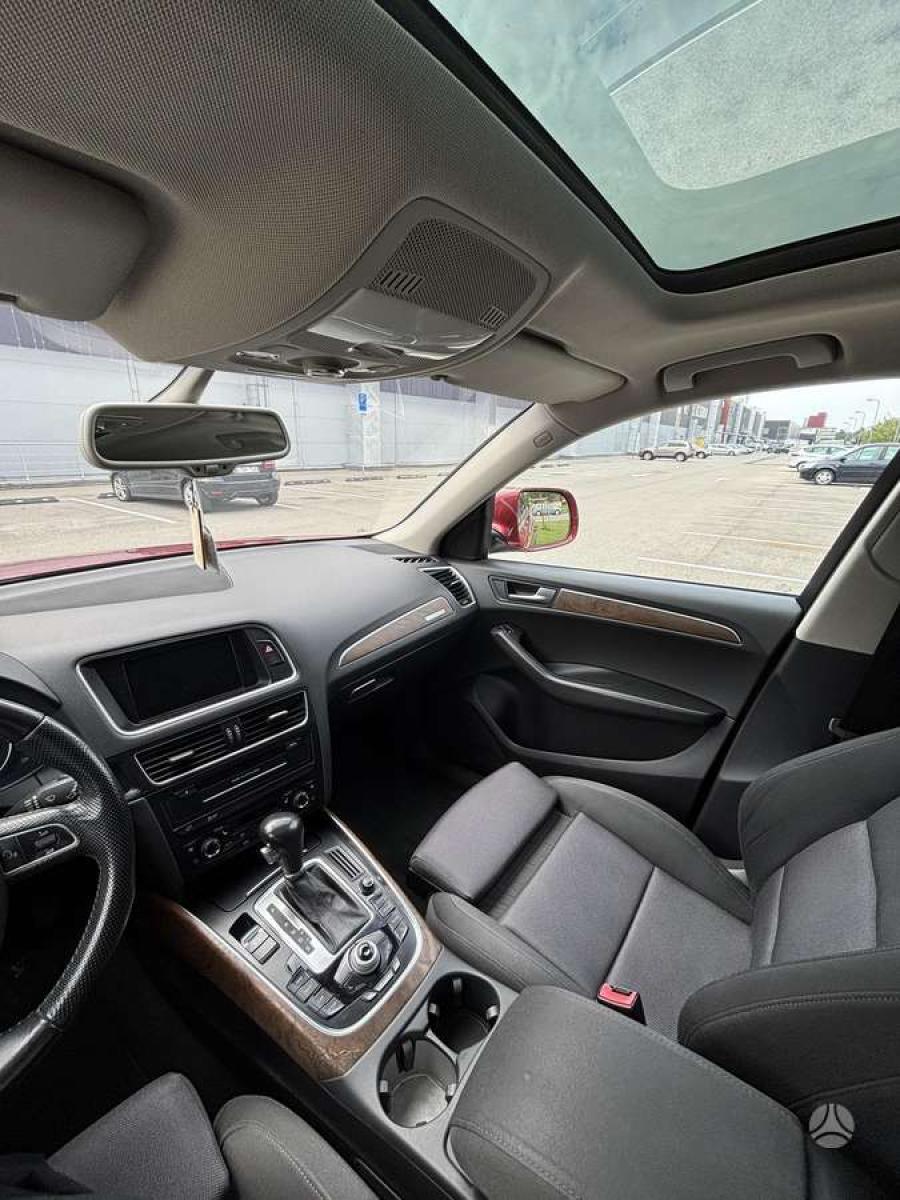 Red Audi Q5 2012 in Klaipeda, with an engine capacity of 2.97 L and mileage of 369 thousand km for 9350 €, photo 25 on AUTOMOTO.COM.LV