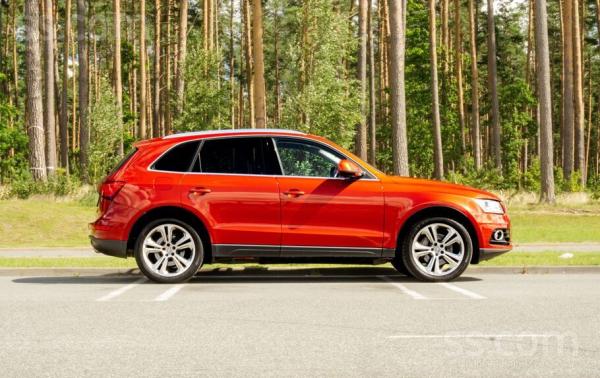 Red Audi Q5 2012 in Riga, with an engine capacity of 3.00 L and mileage of 216 thousand km for 12290 €, photo 9 on AUTOMOTO.COM.LV
