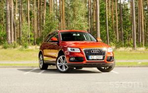 Red Audi Q5 2012 in Riga, with an engine capacity of 3.00 L and mileage of 216 thousand km for 11390 €, photo 3 on AUTOMOTO.COM.LV