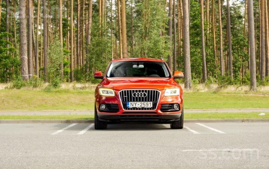 Red Audi Q5 2012 in Riga, with an engine capacity of 3.00 L and mileage of 216 thousand km for 11390 €, photo 4 on AUTOMOTO.COM.LV