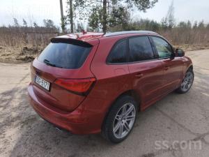 Sarkans Audi Q5 2013 Bauska, ar dzinēja tilpumu 3.00 L un nobraukumu 325 tūkst. km par 8800 €, foto 3 vietnē AUTOMOTO.COM.LV
