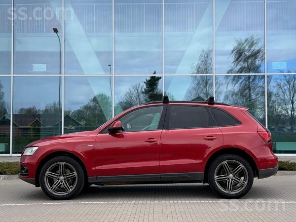 Red Audi Q5 2013 in Rezekne, with an engine capacity of 2.00 L and mileage of 0 thousand km for 13490 €, photo 4 on AUTOMOTO.COM.LV