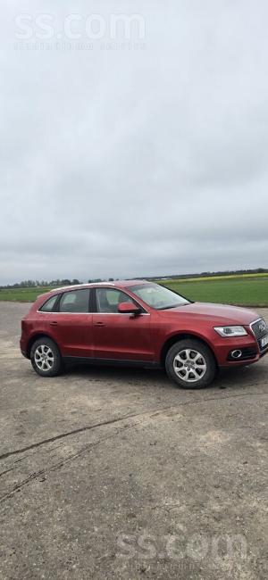 Sarkans Audi Q5 2013 Talsi, ar dzinēja tilpumu 3.00 L un nobraukumu 427 tūkst. km par 7500 €, foto  vietnē AUTOMOTO.COM.LV