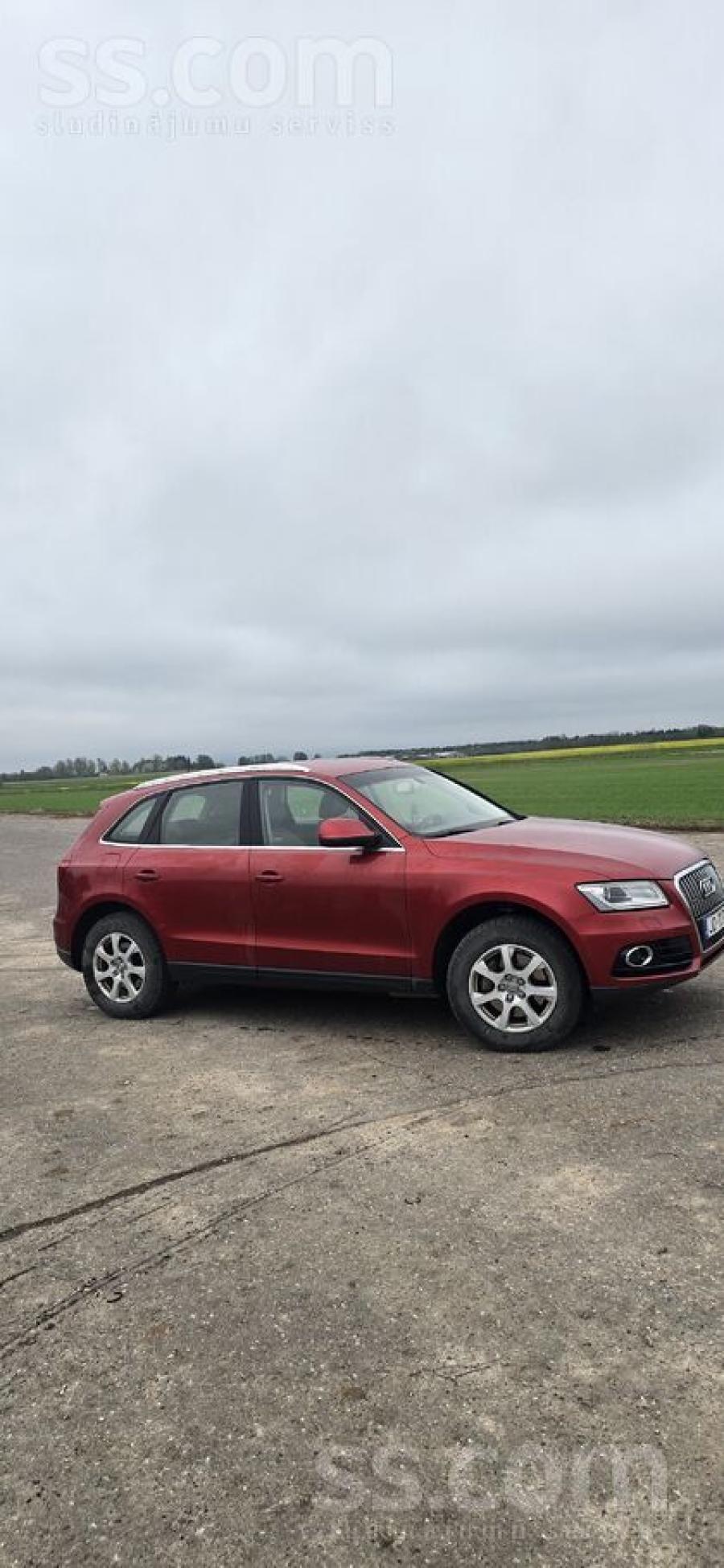 Sarkans Audi Q5 2013 Talsi, ar dzinēja tilpumu 3.00 L un nobraukumu 427 tūkst. km par 7500 €, foto 1 vietnē AUTOMOTO.COM.LV