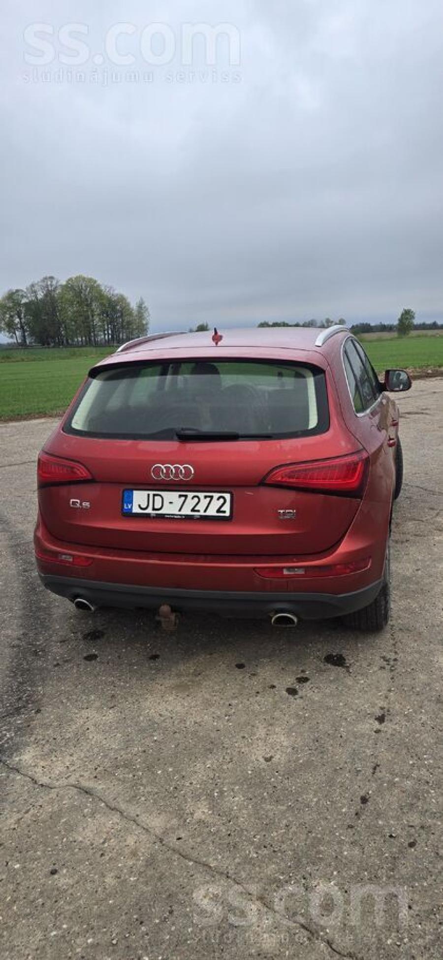 Sarkans Audi Q5 2013 Talsi, ar dzinēja tilpumu 3.00 L un nobraukumu 427 tūkst. km par 7500 €, foto 3 vietnē AUTOMOTO.COM.LV