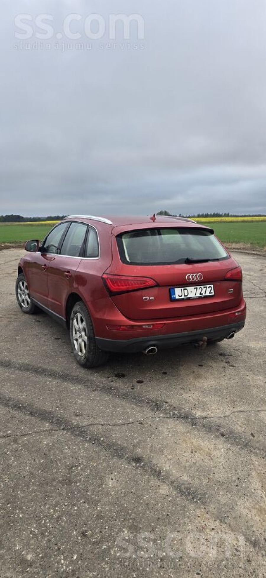 Sarkans Audi Q5 2013 Talsi, ar dzinēja tilpumu 3.00 L un nobraukumu 427 tūkst. km par 7500 €, foto 4 vietnē AUTOMOTO.COM.LV