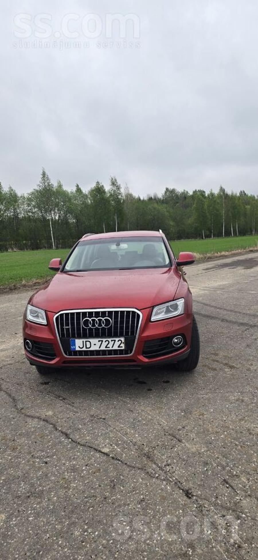 Sarkans Audi Q5 2013 Talsi, ar dzinēja tilpumu 3.00 L un nobraukumu 427 tūkst. km par 7500 €, foto 5 vietnē AUTOMOTO.COM.LV