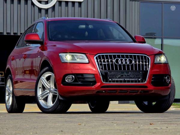 Red Audi Q5 2013 in Siauliai, with an engine capacity of 2.00 L and mileage of 144 thousand km for 17250 €, photo 1 on AUTOMOTO.COM.LV