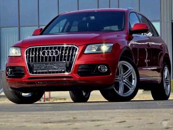 Red Audi Q5 2013 in Siauliai, with an engine capacity of 2.00 L and mileage of 144 thousand km for 17250 €, photo 2 on AUTOMOTO.COM.LV