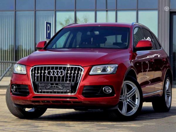 Red Audi Q5 2013 in Siauliai, with an engine capacity of 2.00 L and mileage of 144 thousand km for 17250 €, photo 4 on AUTOMOTO.COM.LV