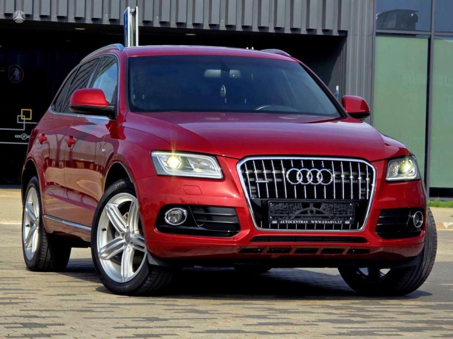 Sarkans Audi Q5 2013 Šauļi, ar dzinēja tilpumu 2.00 L un nobraukumu 144 tūkst. km par 17250 €, foto 8 vietnē AUTOMOTO.COM.LV