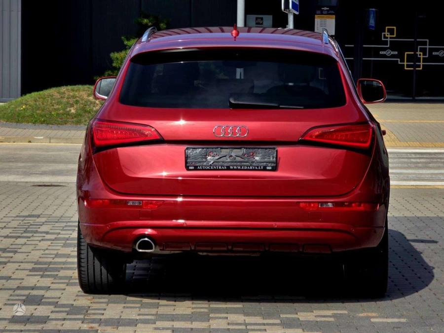 Sarkans Audi Q5 2013 Šauļi, ar dzinēja tilpumu 2.00 L un nobraukumu 144 tūkst. km par 17250 €, foto 10 vietnē AUTOMOTO.COM.LV