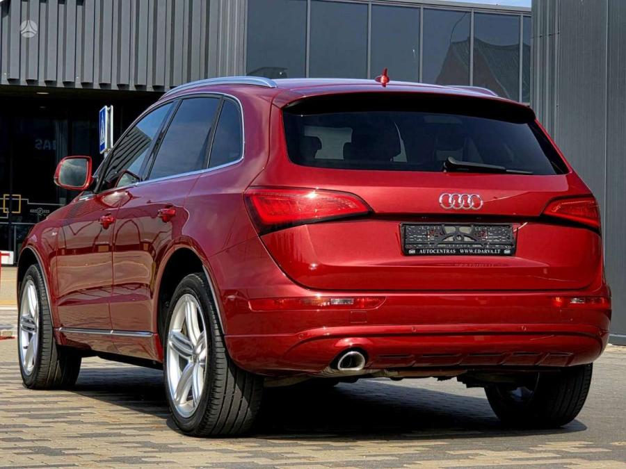 Sarkans Audi Q5 2013 Šauļi, ar dzinēja tilpumu 2.00 L un nobraukumu 144 tūkst. km par 17250 €, foto 14 vietnē AUTOMOTO.COM.LV