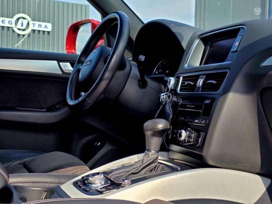Sarkans Audi Q5 2013 Šauļi, ar dzinēja tilpumu 2.00 L un nobraukumu 144 tūkst. km par 17250 €, foto 21 vietnē AUTOMOTO.COM.LV