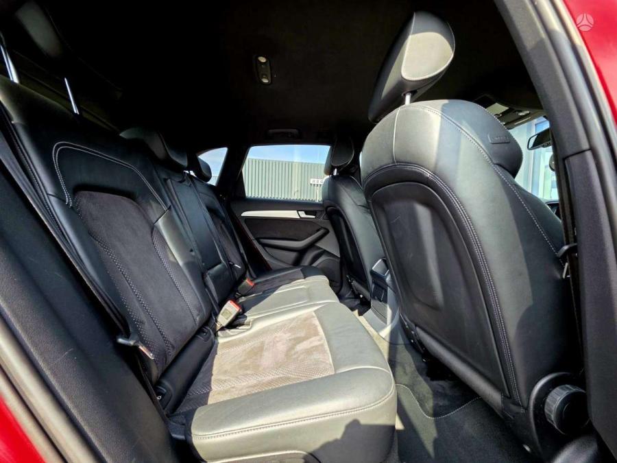 Sarkans Audi Q5 2013 Šauļi, ar dzinēja tilpumu 2.00 L un nobraukumu 144 tūkst. km par 17250 €, foto 30 vietnē AUTOMOTO.COM.LV
