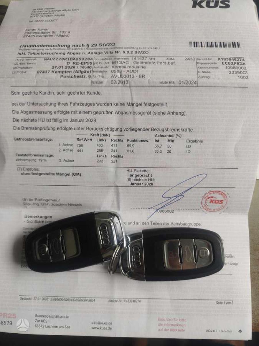 Sarkans Audi Q5 2013 Šauļi, ar dzinēja tilpumu 2.00 L un nobraukumu 144 tūkst. km par 17250 €, foto 34 vietnē AUTOMOTO.COM.LV