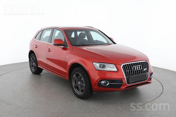 Sarkans Audi Q5 2014 Tukums, ar dzinēja tilpumu 2.00 L un nobraukumu 136 tūkst. km par 13990 €, foto 3 vietnē AUTOMOTO.COM.LV