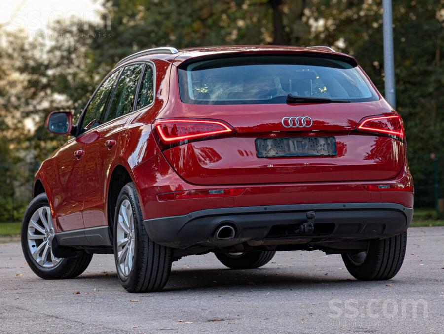 Sarkans Audi Q5 2014 Jūrmala, ar dzinēja tilpumu 2.00 L un nobraukumu 0 tūkst. km par 12500 €, foto 7 vietnē AUTOMOTO.COM.LV