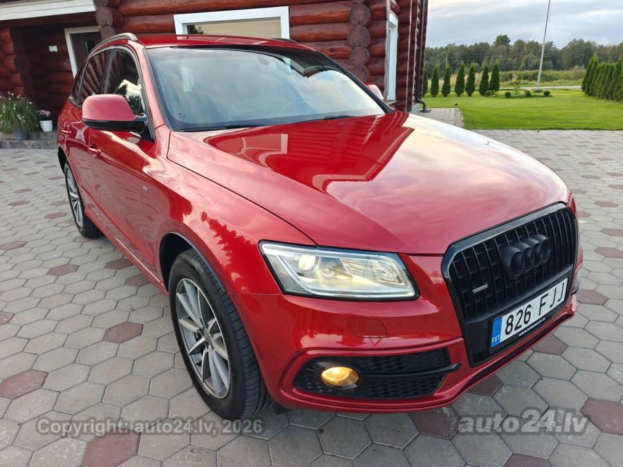 Красный Ауди Ку 5 2015 в Таллин, объемом двигателя 2.00 л и пробегом 182 тыс. км за 18999 €, фото 3 на AUTOMOTO.COM.LV