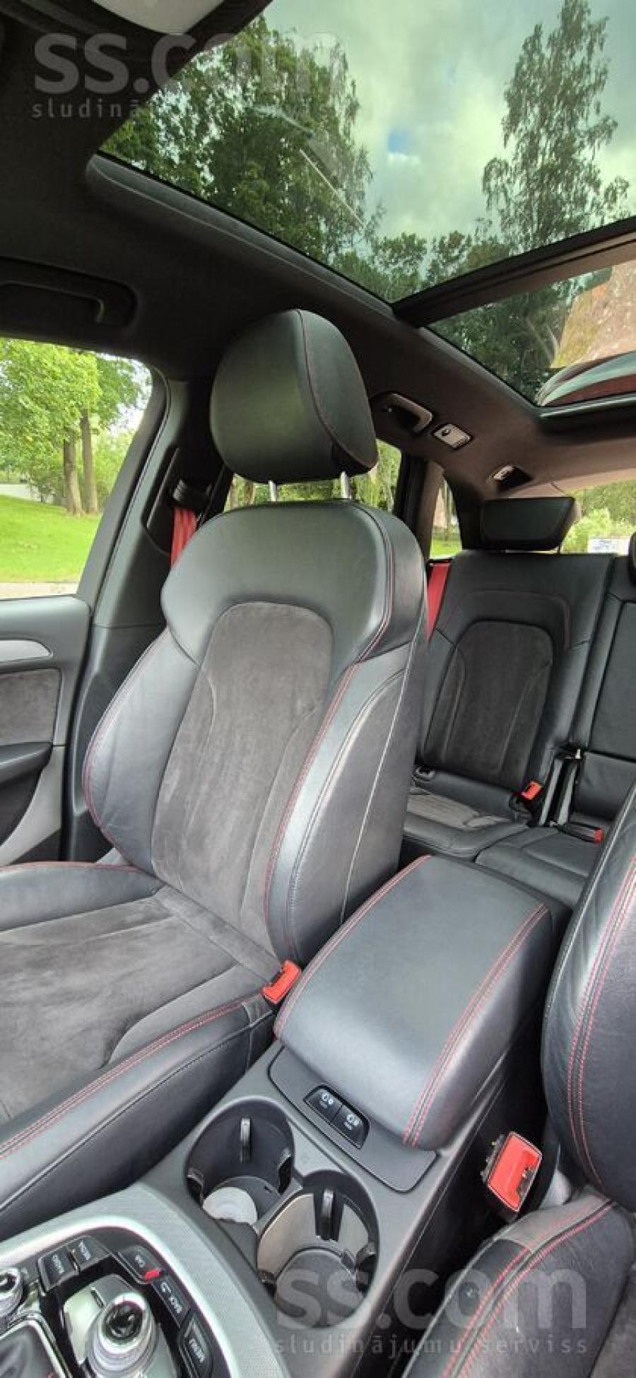 Red Audi Q5 2015 in Riga, with an engine capacity of 2.00 L and mileage of 197 thousand km for 16700 €, photo 6 on AUTOMOTO.COM.LV