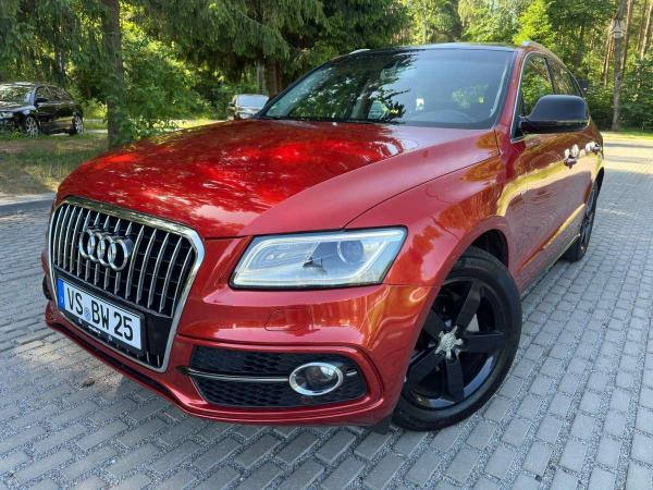 Sarkans Audi Q5 2016 Viļņa, ar dzinēja tilpumu 1.97 L un nobraukumu 320 tūkst. km par 11900 €, foto 2 vietnē AUTOMOTO.COM.LV
