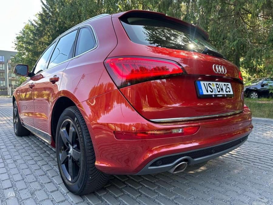 Sarkans Audi Q5 2016 Viļņa, ar dzinēja tilpumu 1.97 L un nobraukumu 320 tūkst. km par 11900 €, foto 7 vietnē AUTOMOTO.COM.LV
