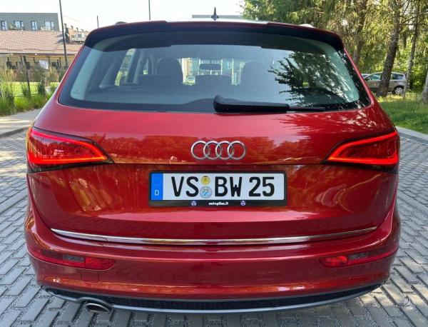 Sarkans Audi Q5 2016 Viļņa, ar dzinēja tilpumu 1.97 L un nobraukumu 320 tūkst. km par 11900 €, foto 7 vietnē AUTOMOTO.COM.LV