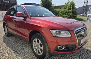 Sarkans Audi Q5 2016 Kauņa, ar dzinēja tilpumu 2.97 L un nobraukumu 122 tūkst. km par 14750 €, foto  vietnē AUTOMOTO.COM.LV