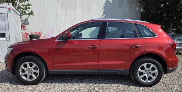 Red Audi Q5 2016 in Kaunas, with an engine capacity of 2.97 L and mileage of 122 thousand km for 14750 €, photo 4 on AUTOMOTO.COM.LV