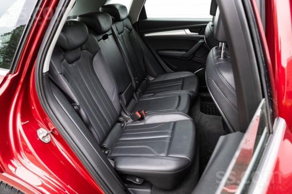 Sarkans Audi Q5 2017 Rīga, ar dzinēja tilpumu 2.00 L un nobraukumu 134 tūkst. km par 22950 €, foto 7 vietnē AUTOMOTO.COM.LV
