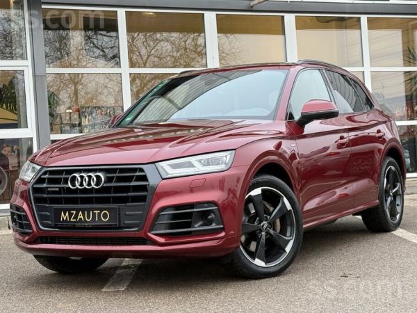 Red Audi Q5 2018 in Tukums, with an engine capacity of 3.00 L and mileage of 210 thousand km for 23500 €, photo 2 on AUTOMOTO.COM.LV