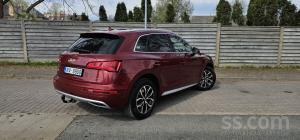 Red Audi Q5 2018 in Riga, with an engine capacity of 2.00 L and mileage of 95 thousand km for 26500 €, photo 5 on AUTOMOTO.COM.LV