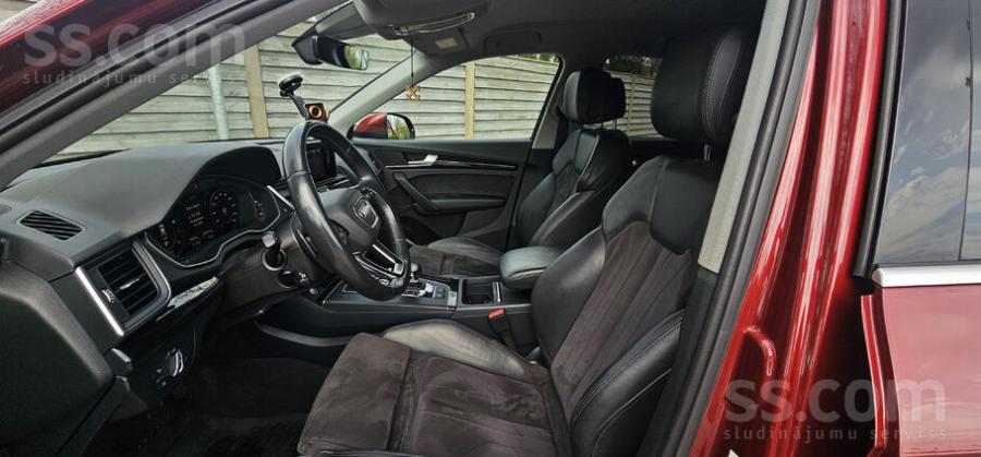 Red Audi Q5 2018 in Riga, with an engine capacity of 2.00 L and mileage of 95 thousand km for 26500 €, photo 8 on AUTOMOTO.COM.LV