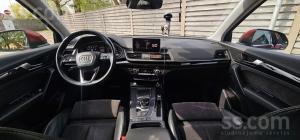 Red Audi Q5 2018 in Riga, with an engine capacity of 2.00 L and mileage of 95 thousand km for 26500 €, photo 9 on AUTOMOTO.COM.LV