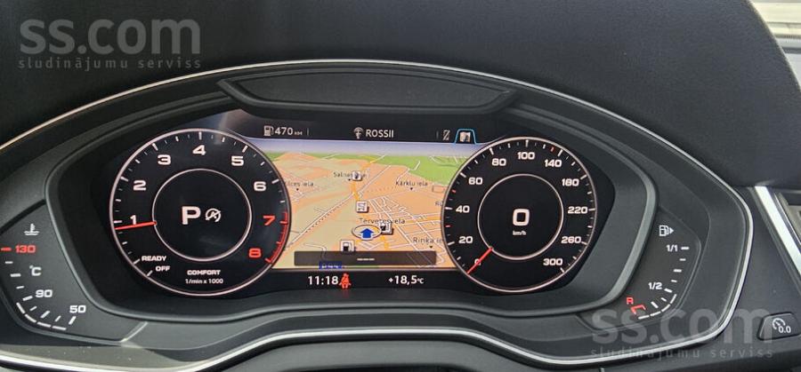 Red Audi Q5 2018 in Riga, with an engine capacity of 2.00 L and mileage of 95 thousand km for 26500 €, photo 11 on AUTOMOTO.COM.LV