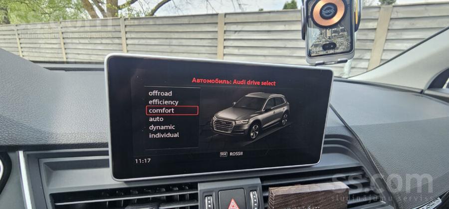 Red Audi Q5 2018 in Riga, with an engine capacity of 2.00 L and mileage of 95 thousand km for 26500 €, photo 13 on AUTOMOTO.COM.LV